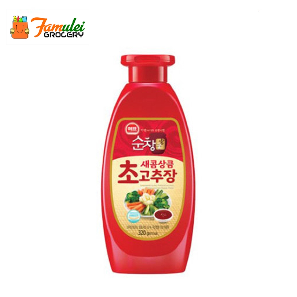 Sajo Gochujang Vinegared Hot Pepper Paste Tube 320g Shopee Philippines