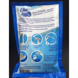 240mL Glide Starch Spray Ironing Aid Powder Pure Refill Pouch | Shopee ...