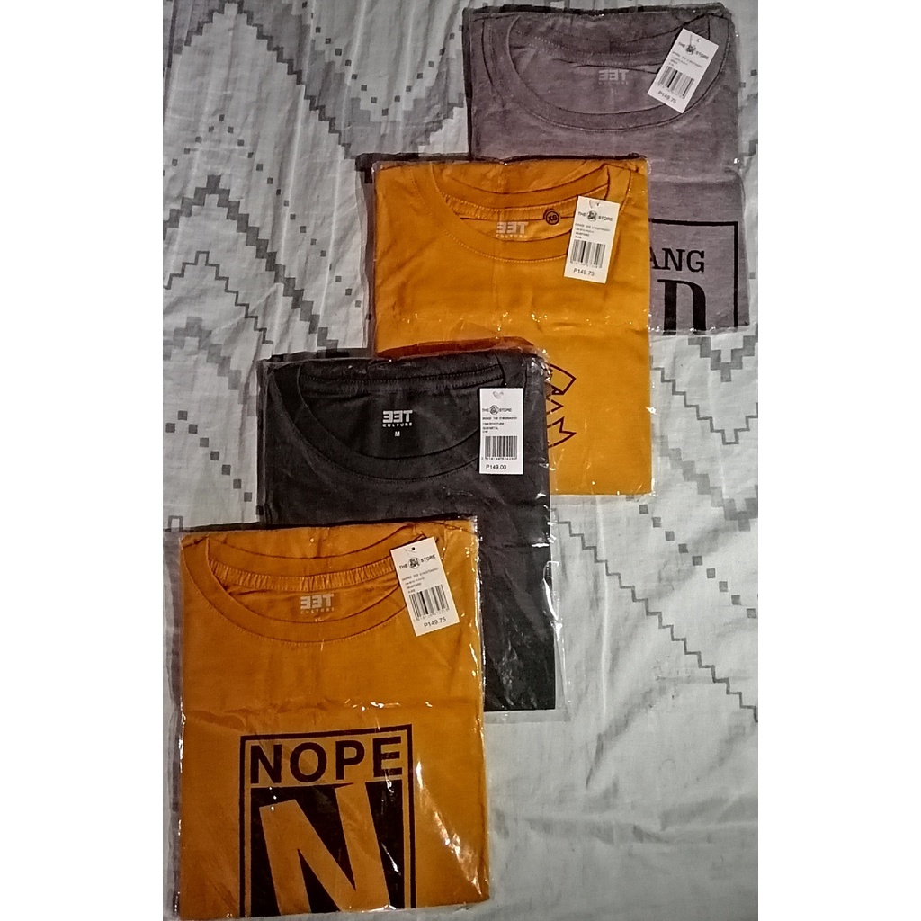 Tee Culture Statement Round Neck Shirts Design 2 | Shopee Philippines