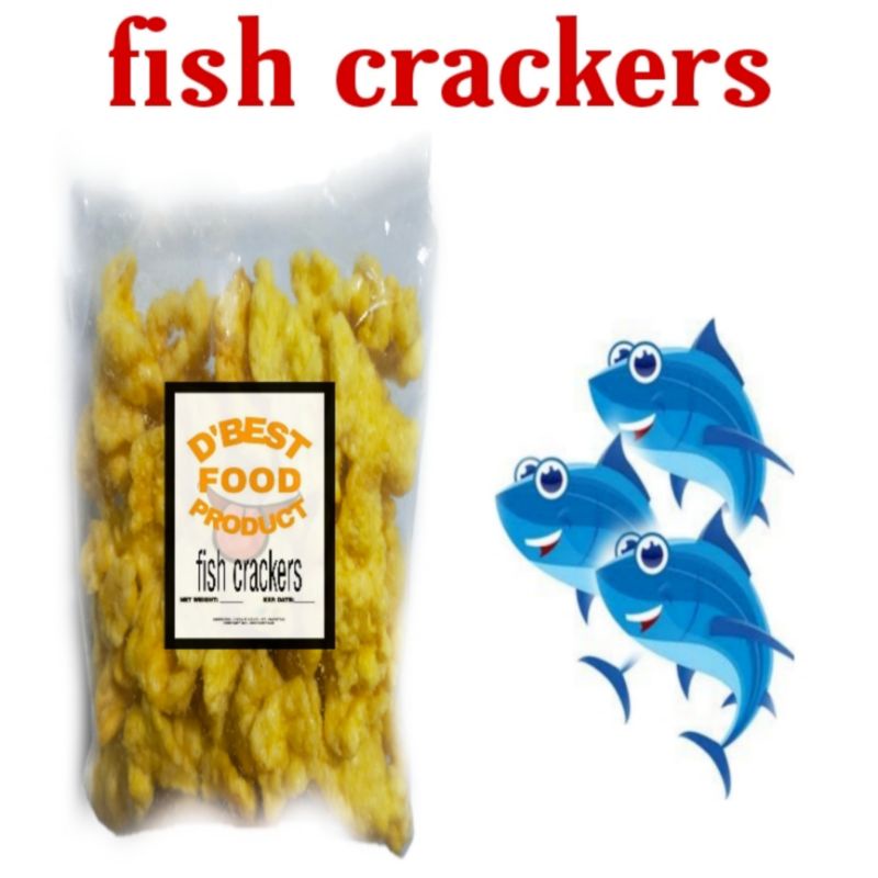 fish cracker 100 grams sulit pack for sale. kropek like kutkutin ...