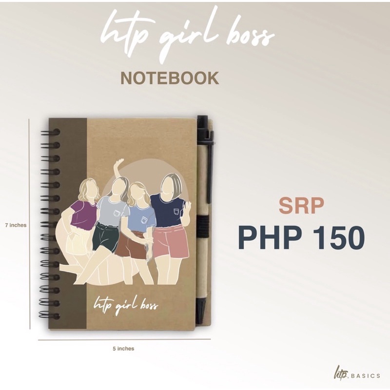 HTP Girl Boss Notebook | Shopee Philippines