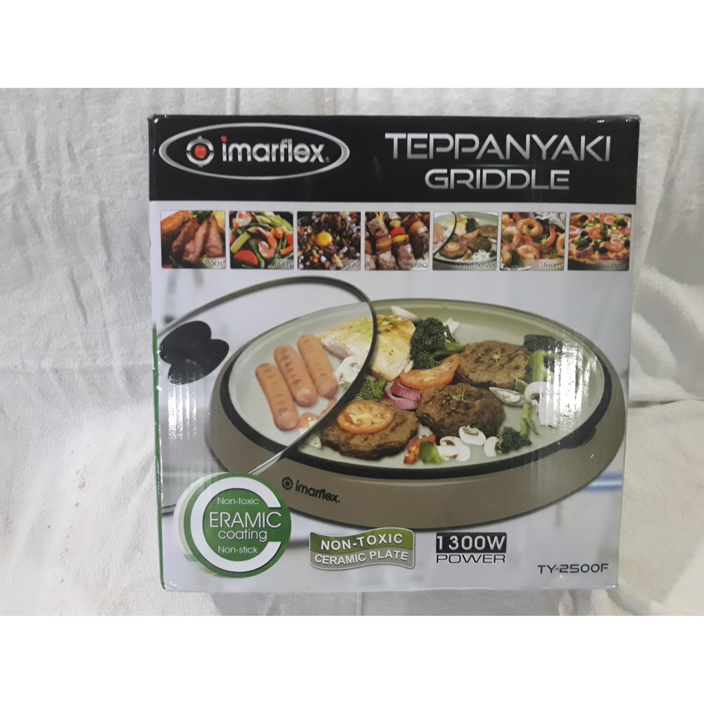 Imarflex 7-in-1 Teppanyaki Griddle