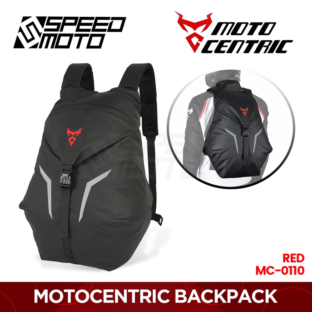 MOTOCENTRIC MC-0110 MULTI-FUNCTIONAL HELMET BACKPACK NEW 2021 DESIGN ...