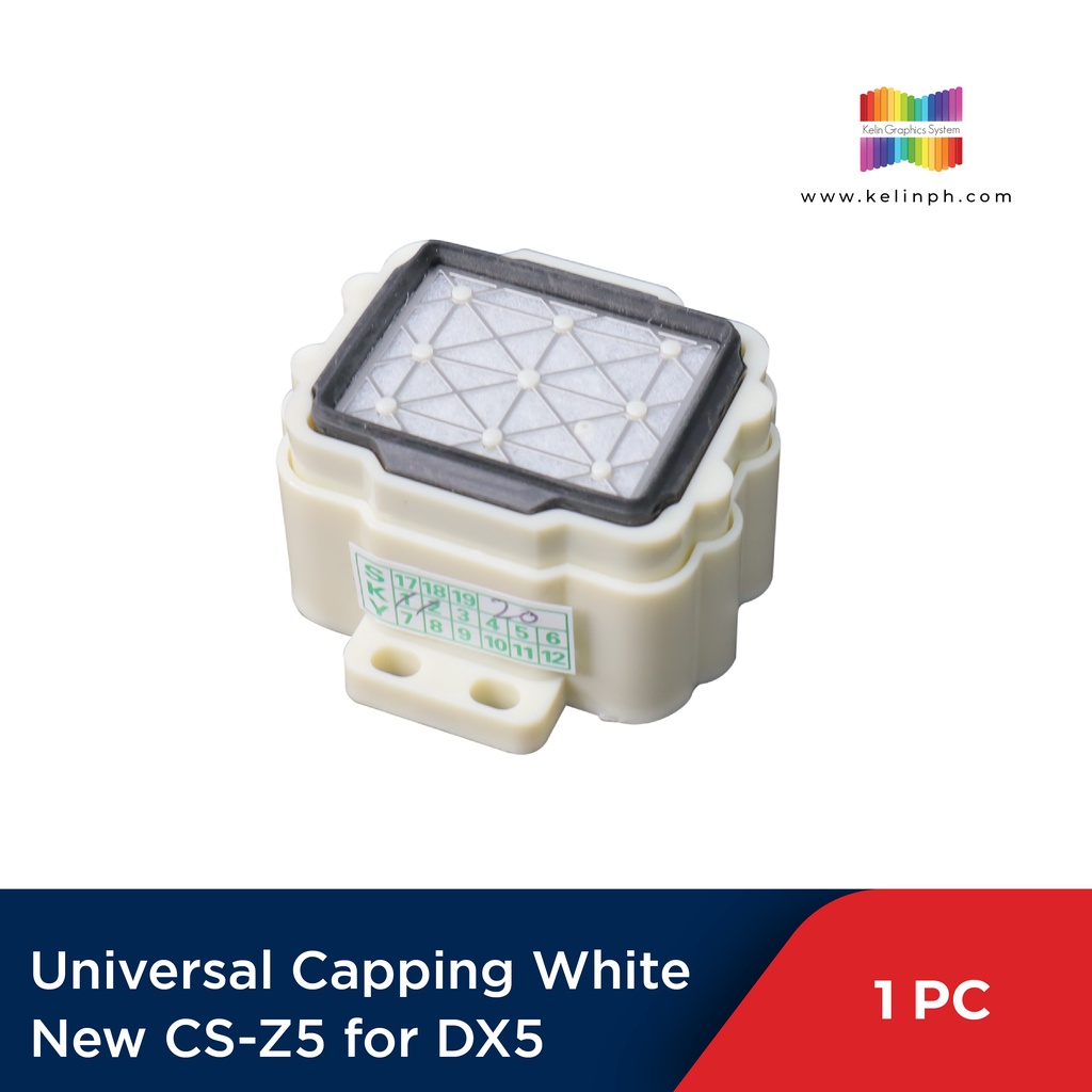 KGS Universal Capping White DX5 | Inkjet Printer Parts | For printhead ...