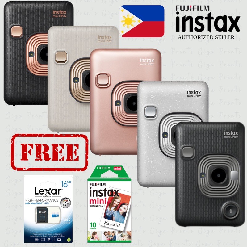 Fujifilm Instax Mini LiPlay Hybrid Instant Camera | Shopee Philippines
