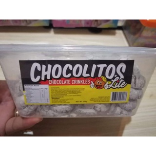 CHOCOLITOS CHOCOLATE CRINKLES, RED VELVET,COOKIE SPRINKLES | Shopee ...