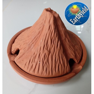 Ashtray Ceramic Clay Mayon Volcano | Shopee Philippines