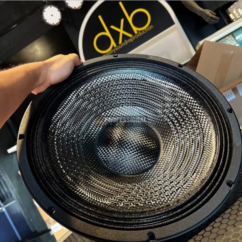 dxb Carbon Fiber Speaker 15" up to 1950w PEAK (650w RMS) True Rated ...