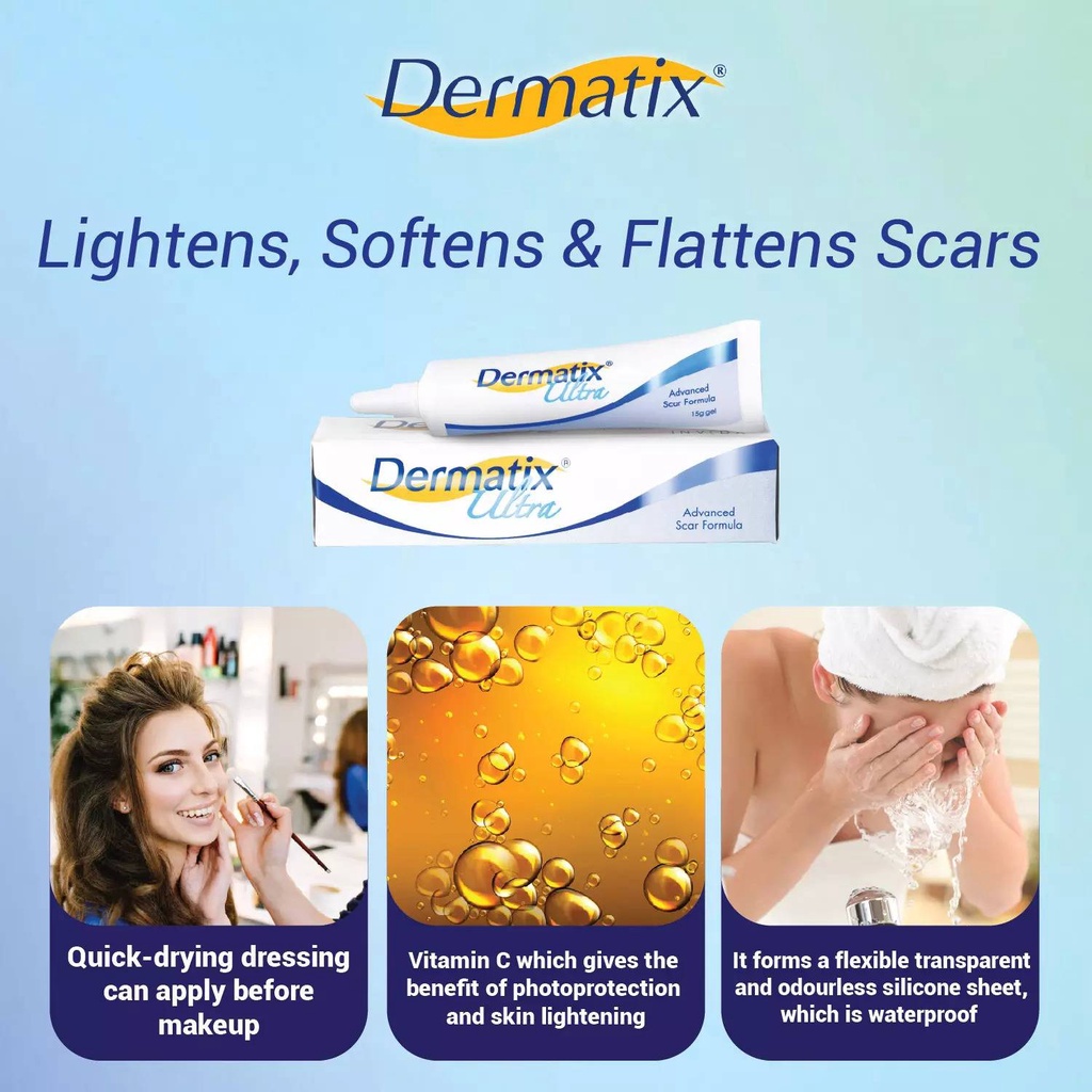 Original Dermatix Effective Scar Removal Cream Scar Gel Old Scars Acne ...
