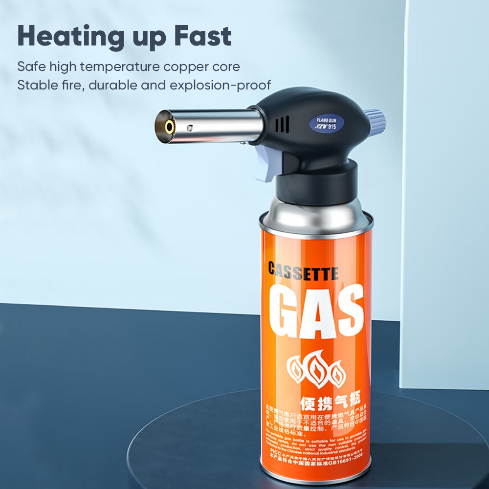 Mitsushi Automatic Ignition Gas Torch Flamethrower Gas Blow Flame Gun ...