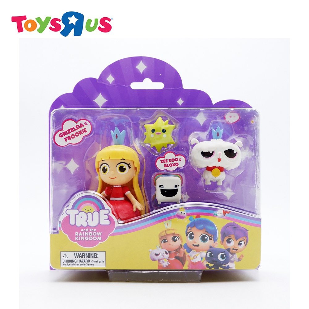 True & Rainbow Kingdom 4” Figure Combo + 2” Excl Fig + 2 Wishes ...