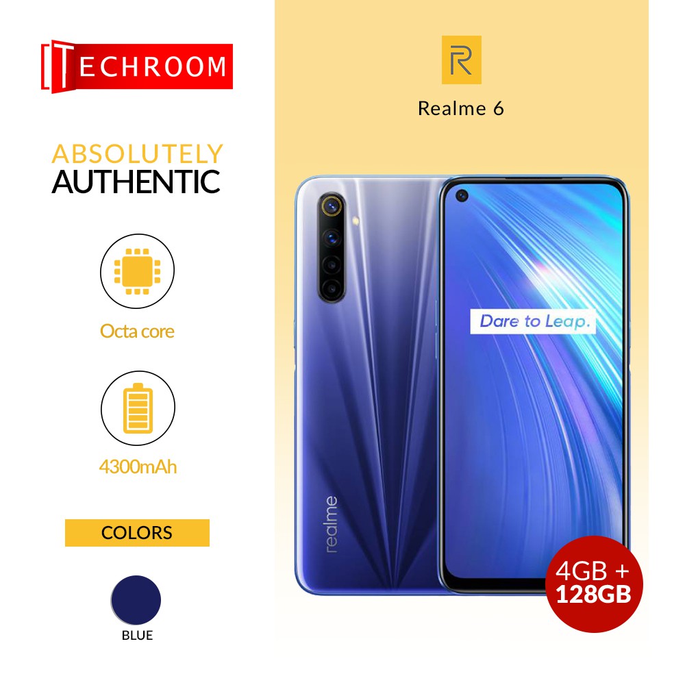 Realme 6 4 8gb 128gb 64mp Ai Quad Camera 90hz Ultra Smooth