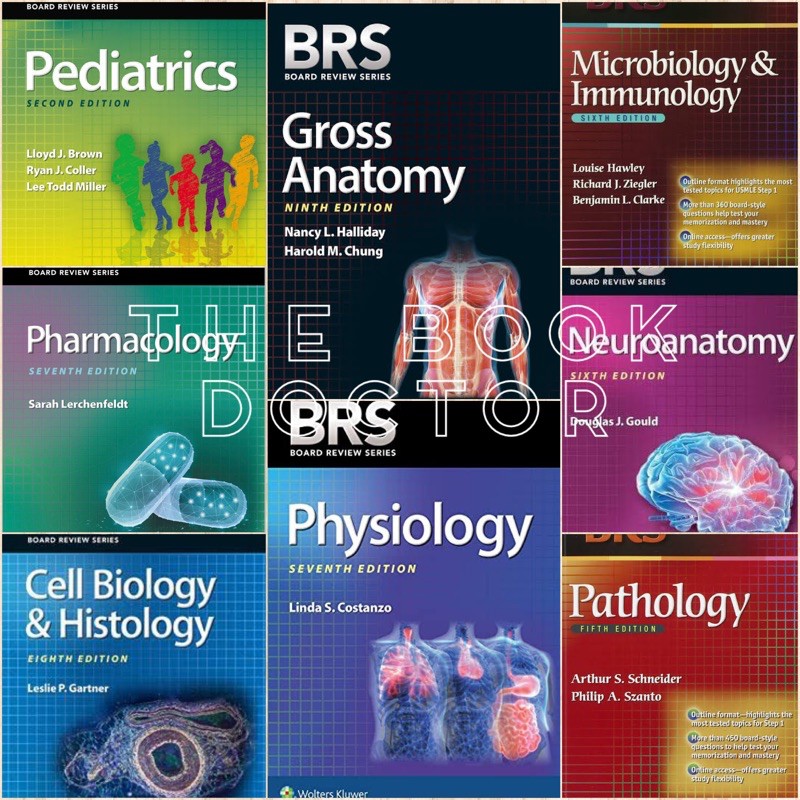 BRS BOARD REVIEW SERIES GROSS ANATOMY PHYSIOLOGY BIOCHEMISTRY ...