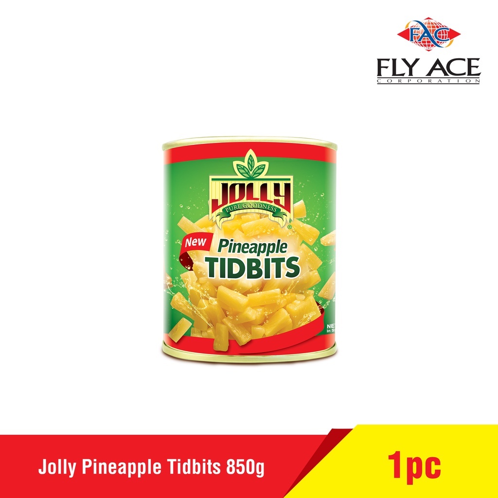 Jolly Pineapple Tidbits 850g | Shopee Philippines