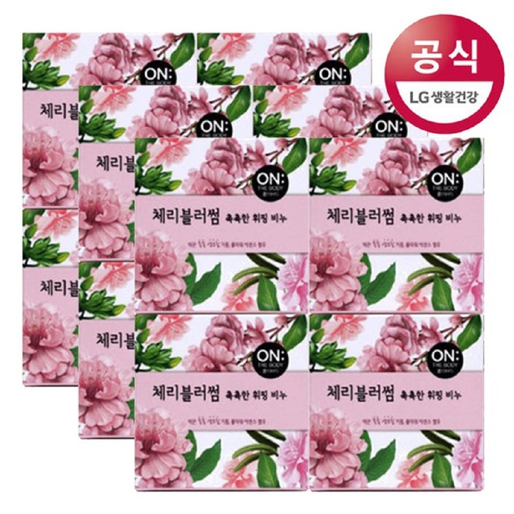Korea's K-Beauty Soap - On The Body Cherry Blossom Whipping Soap 90gG ...