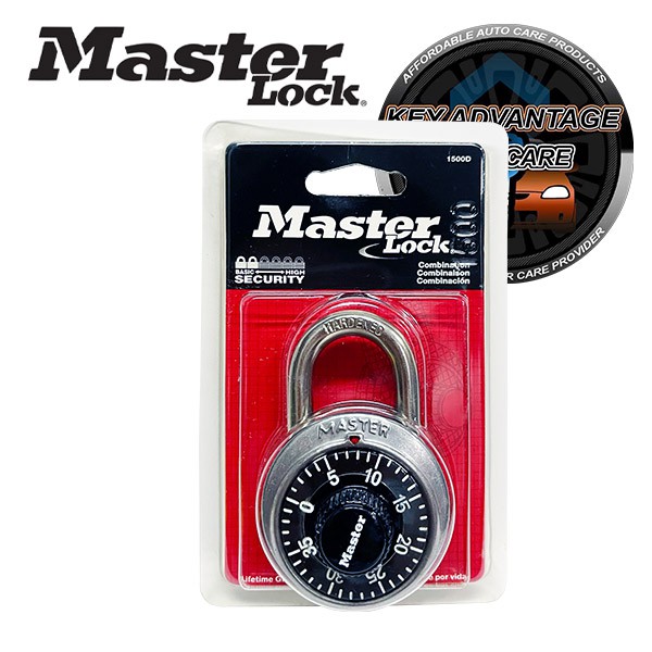 Master Lock Dial Padlock 1500D | Shopee Philippines