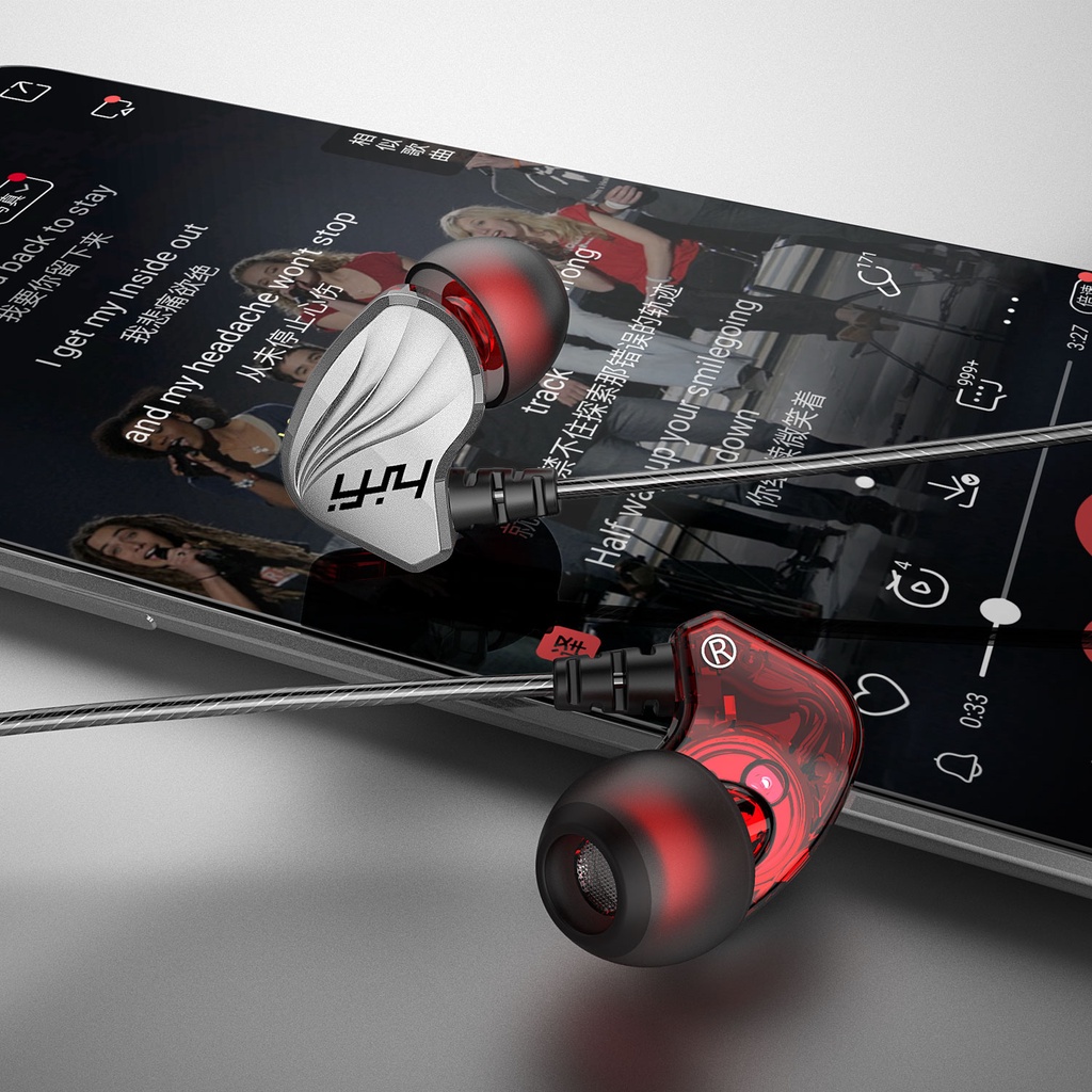 Zeus 6D Surround Sound Bass Earphones W/ Microphone Noise Cancelling ...