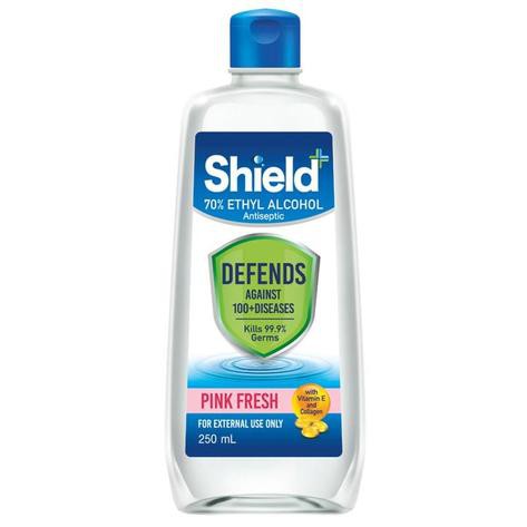 Shield+ 70% Ethyl Alcohol 250ml | Shopee Philippines
