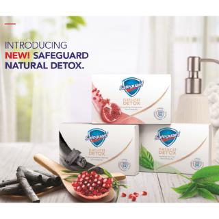 Safeguard Detox Face and Body Bar Soap Pomegranate 108g | Shopee Philippines