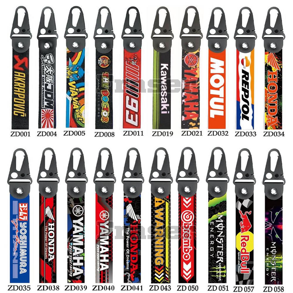 [New Style] MotoGP Motorcycle Durable Strap Key Ring Keyring Motocross ...