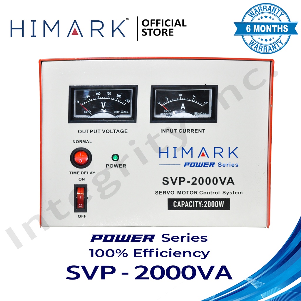 HIMARK SVP-2000 VA Automatic Voltage Regulator (AVR) | Shopee Philippines