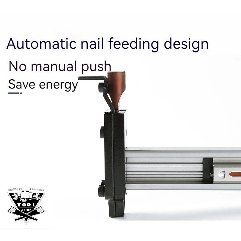 Manual air nail gunST18 ST25 ST32 ST38 cement wall nailer Steel row ...