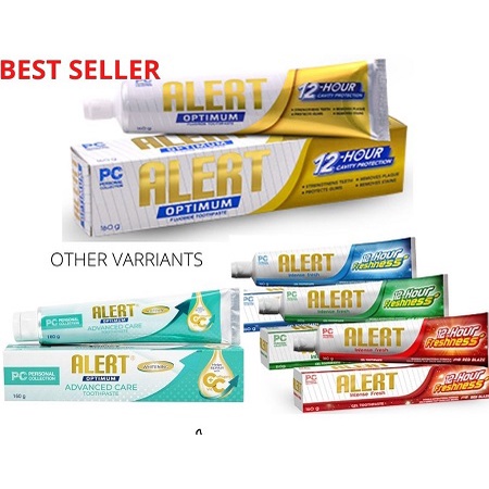 TVZ Alert Toothpaste Personal Collection Advance Care Optimum Red Blaze ...
