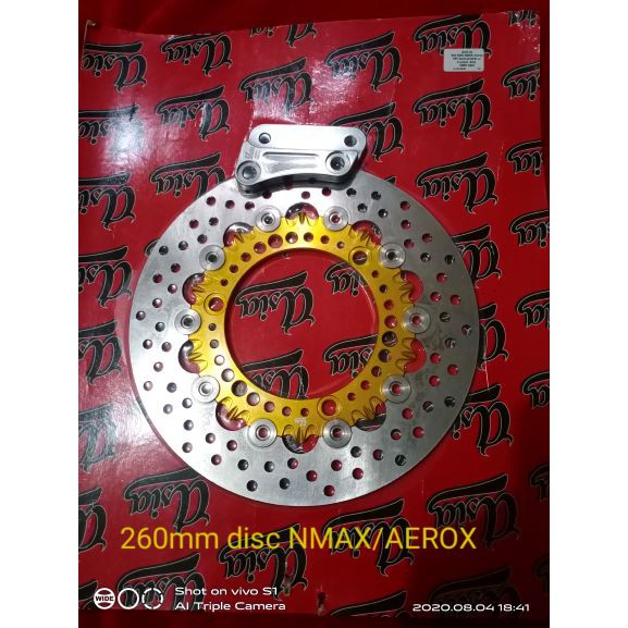 Asia front disc plate for NMAX/AEROX 260mm with bracket | Shopee ...