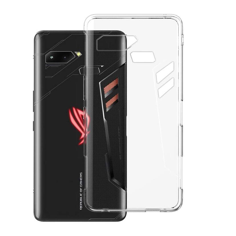 ASUS ROG Phone 2 3 5 Case Casing Cover Soft Flexible Clear TPU Slim ...