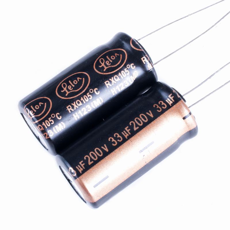 1pcs Lelon 200V 33UF 105 C 10 x 20mm Electrolytic capacitor | Shopee ...
