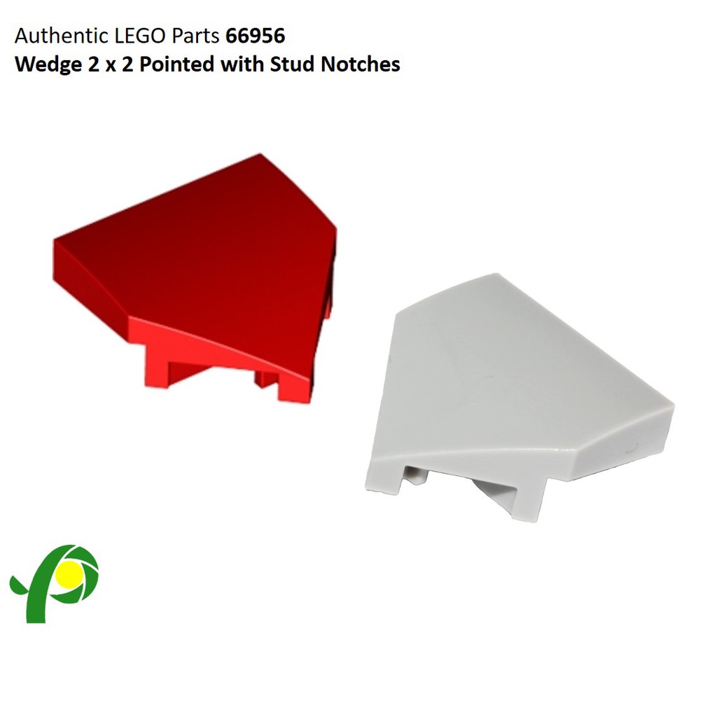 LEGO Parts 66956 Wedge 2x2 Point Stud Notches Sold per piece Authentic ...