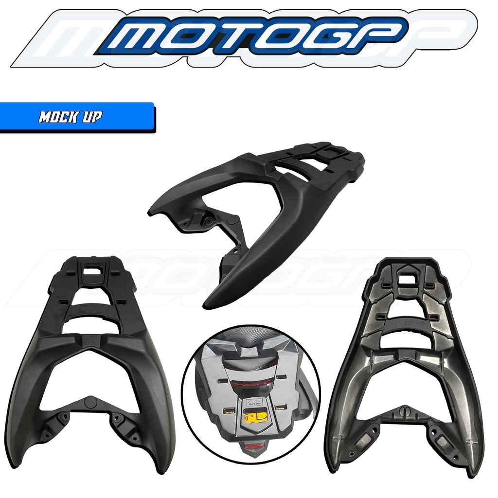 COD Yamaha Nmax 2020 v2 4 Holes version 2 Harpy Bracket Top Box Bracket ...