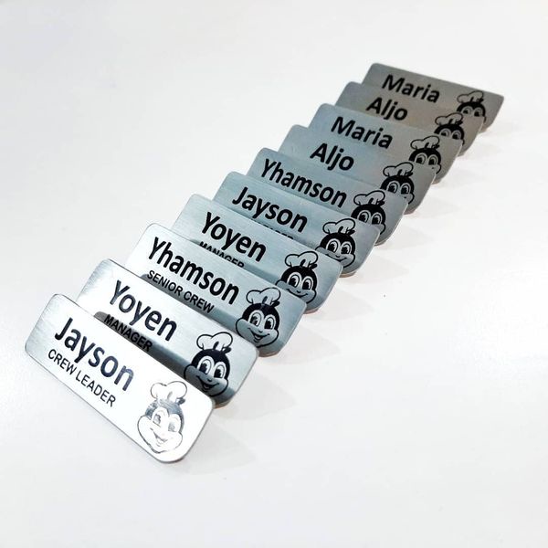 Customized Metal Engraved Nameplate | Shopee Philippines