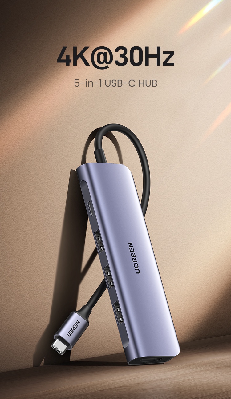 UGREEN USB C Hub USB Type C PD Adapter Dock with 4K HDMI Port for Dell ...