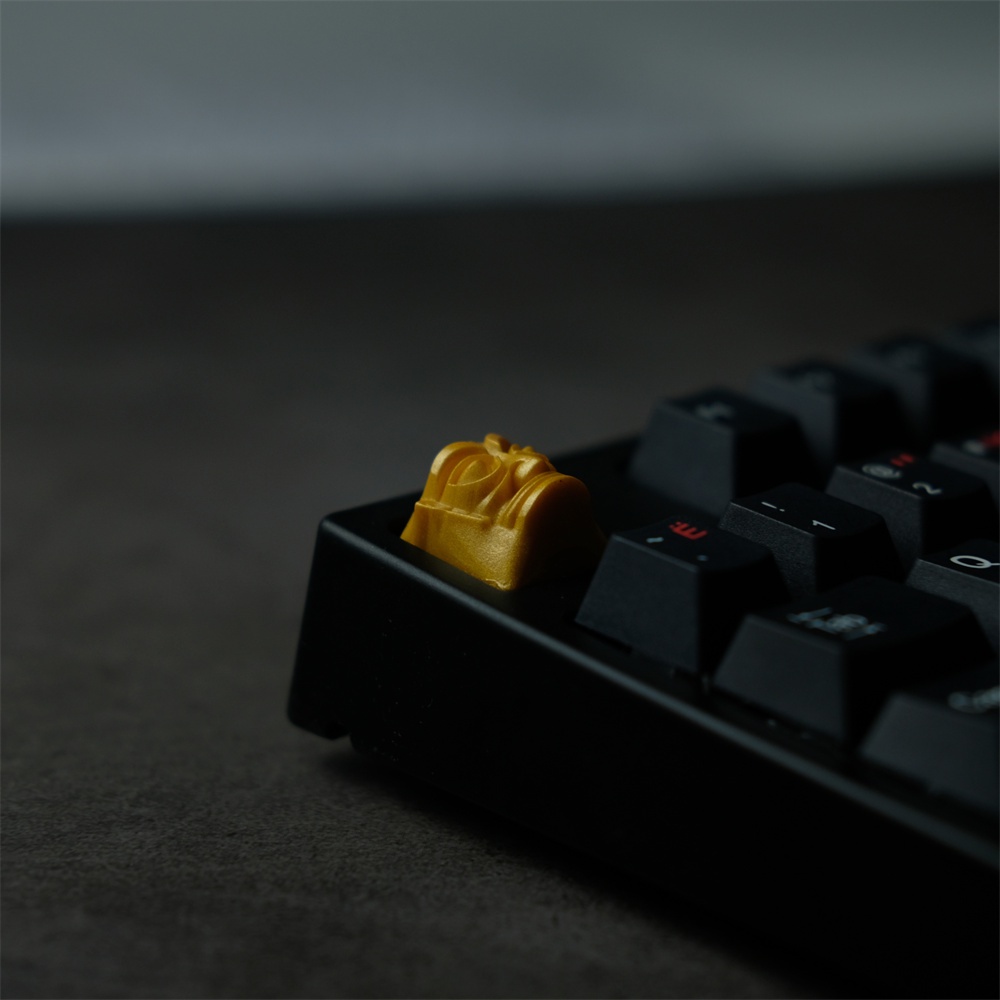 Artisan keycap Egyptian Pharaoh keycaps Hand made Resin keycap ...