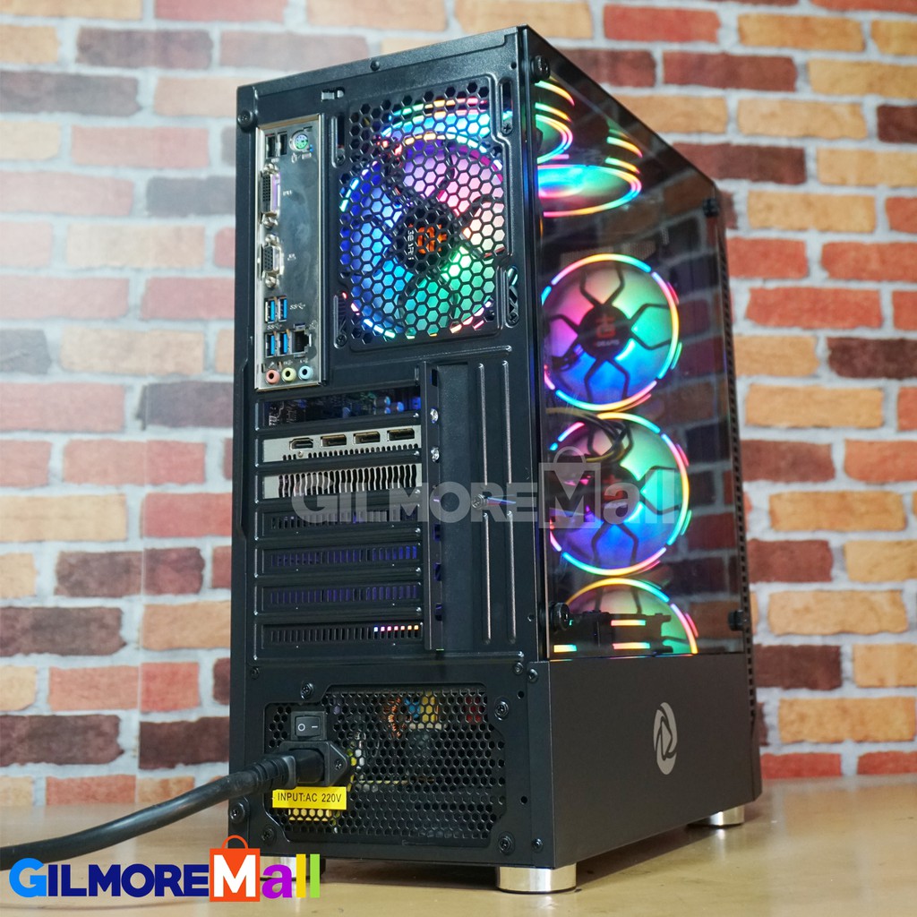 INPLAY Meteor 03 Tempered Glass Midtower Desktop PC Case ATX MATX MINI ...