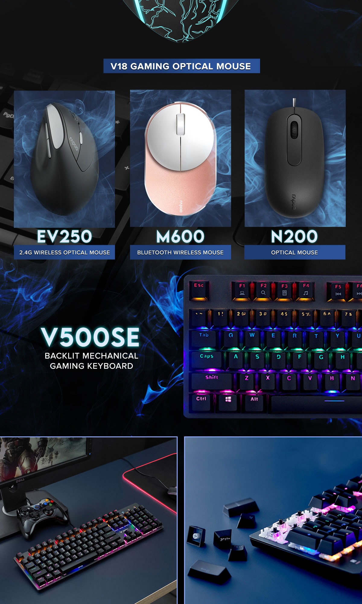 Rapoo Official Store, Online Shop | Shopee Philippines