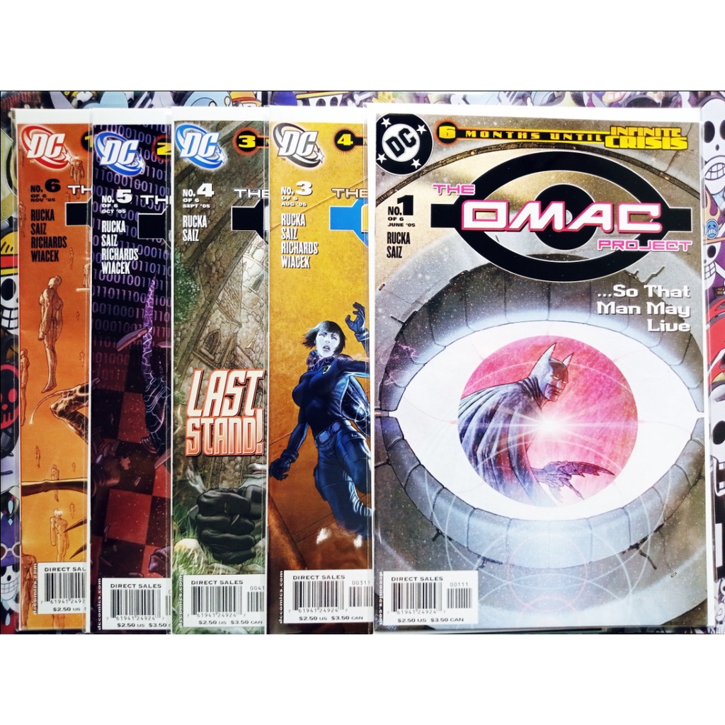 OMAC Project 1-6 DC Comic Book VF 2005 Countdown to Infinite Crisis ...