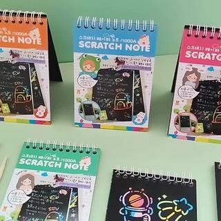 1Pc Creative Kids DIY Scratchpad, Kids Scratchpad, Graffiti Book ...