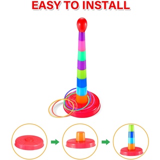 Throw Circle Toy Throwing Ring Game Children Creative Educational Toys ...