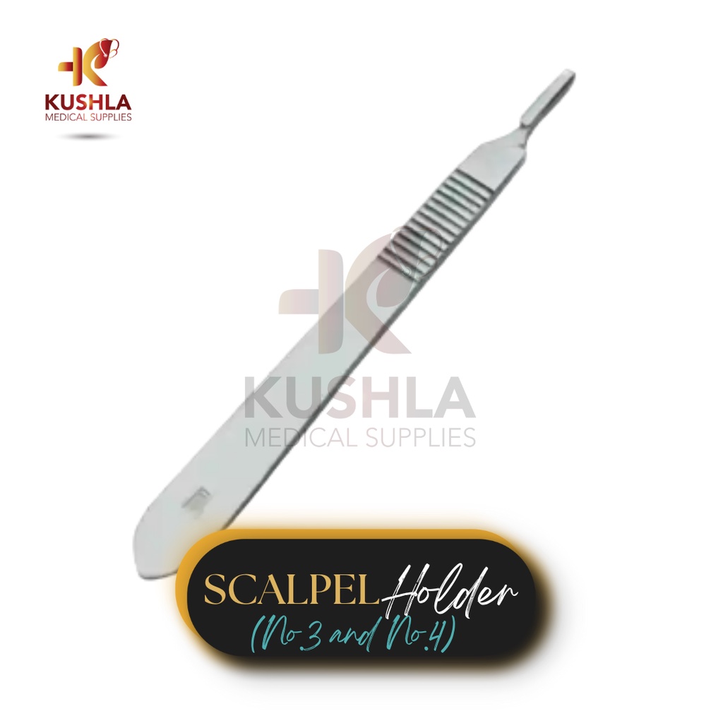 Stainless Scalpel Holder no.3 and no.4 | Shopee Philippines