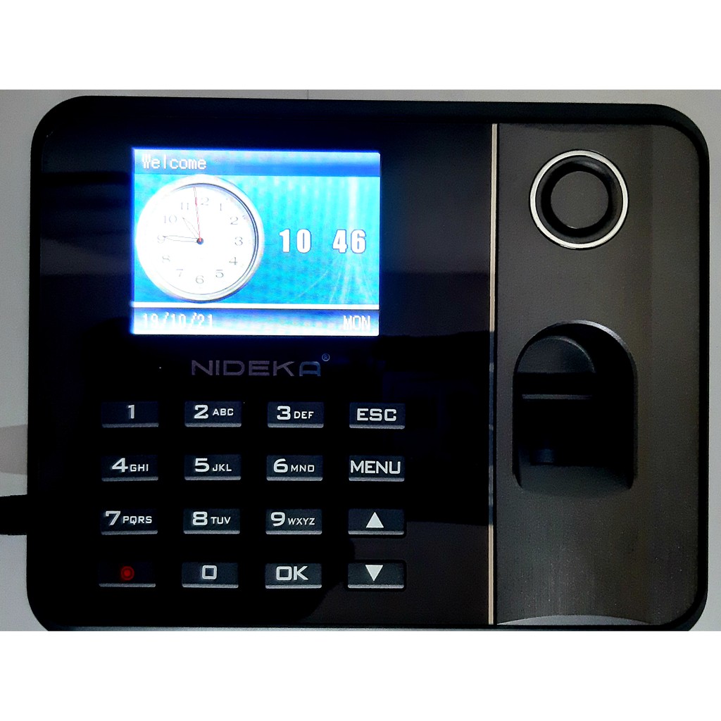 Time Recorder Machine NIDEKA TM-2800, Biometric Fingerprint Scanner ...