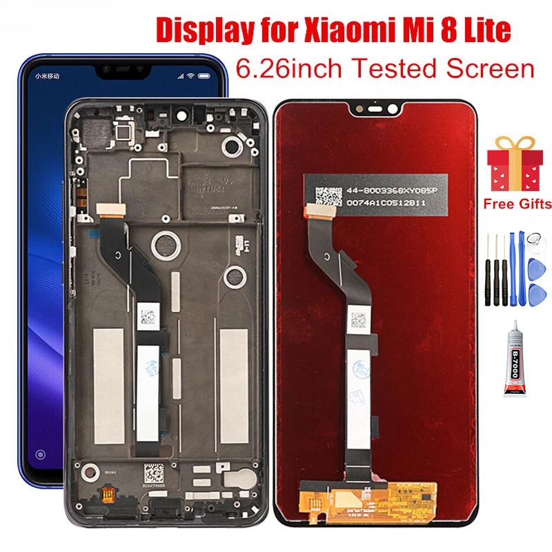 for Xiaomi Mi 8 Lite / Mi 8X Tested LCD Display Touch Screen ...