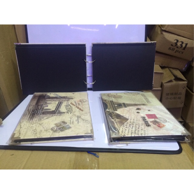 GENERIC SCRAB BOOK WITH RING | Shopee Philippines