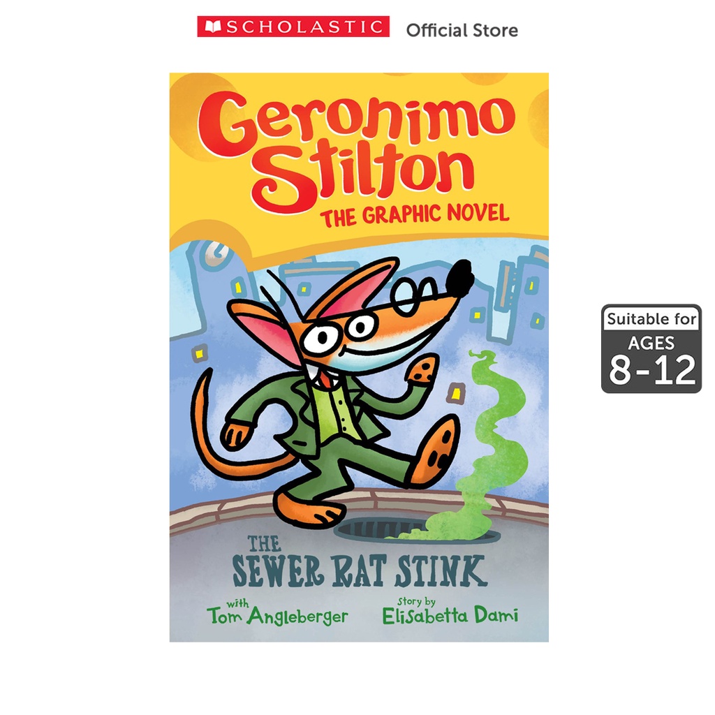Scholastic Geronimo Stilton Graphic Novel #1 The Sewer Rat Stink ISBN ...