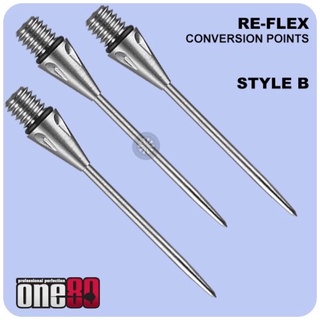 One80 Reflex Conversion Points - 2BA - Turn Soft Tip Darts into Steel Tip point | Shopee Philippines