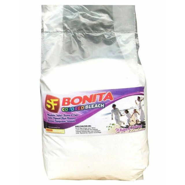 BONITA POWDER OXYGEN COLORED BLEACH (1KILO) | Shopee Philippines