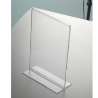 Acrylic Tent Card Potrait A5 Type T / Acrylic Standing A5 | Shopee ...