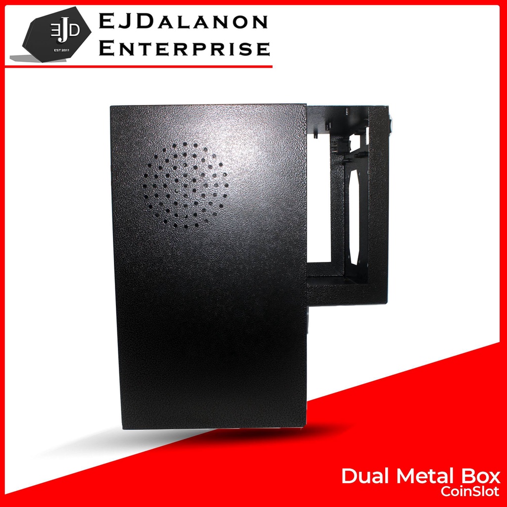 Dual Coin Slot Metal Box Pisonet Piso Wi-Fi | Shopee Philippines