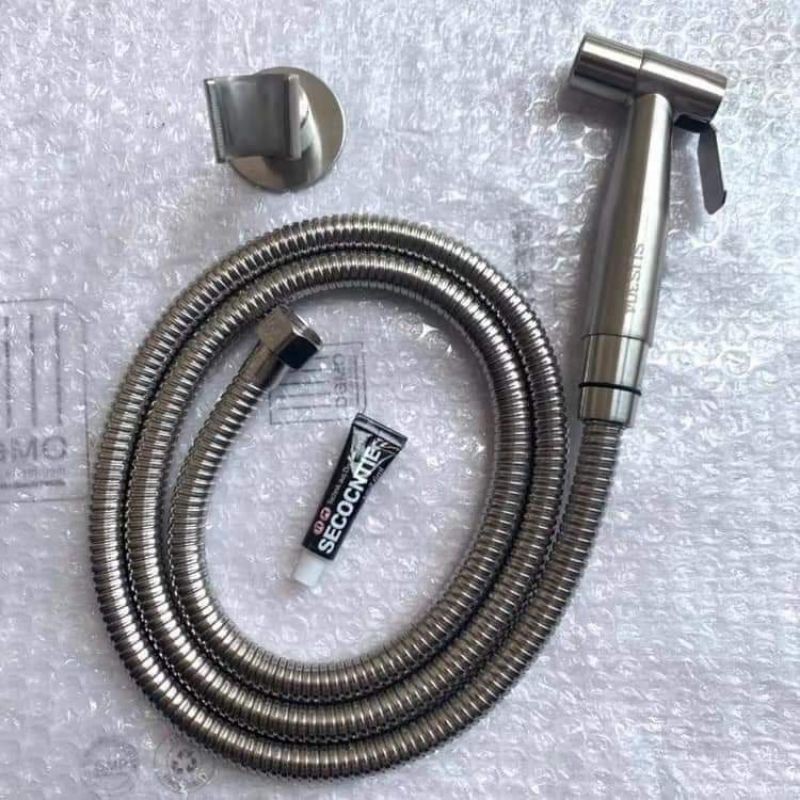 SUS-304 Stainless Steel Bathroom handheld Stainless Bidet Sprayer ...